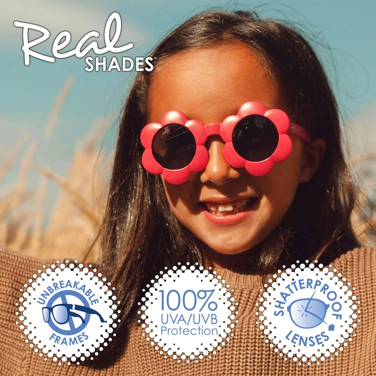 Real Shades: Bloom - White - Asst sizes – Playful Minds