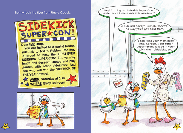 ECB: Kung Pow Chicken #4: Heroes on the Side - Ages 5+ – Playful Minds