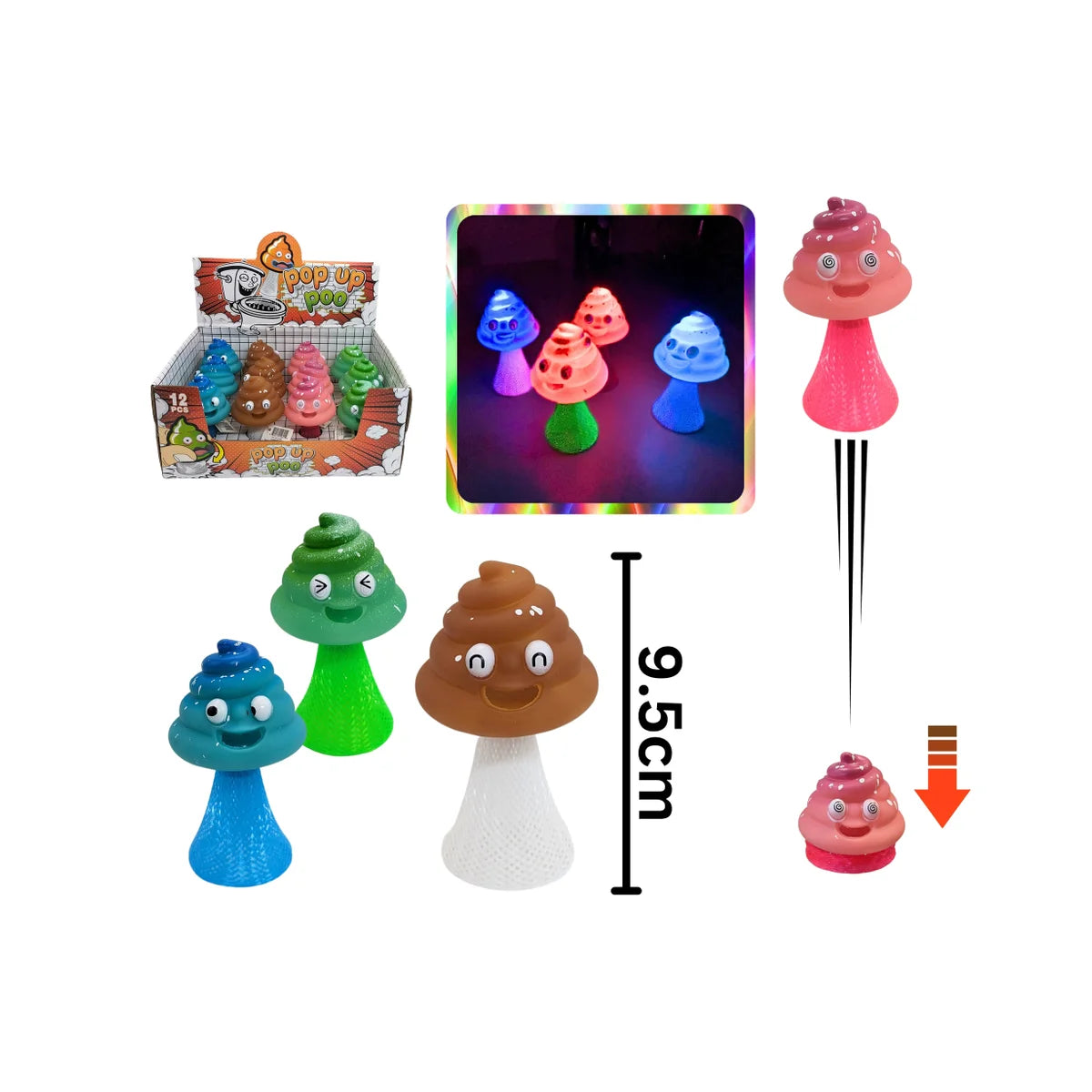 Loot: Pop Up Flashing Poop - Ages 3+ – Playful Minds