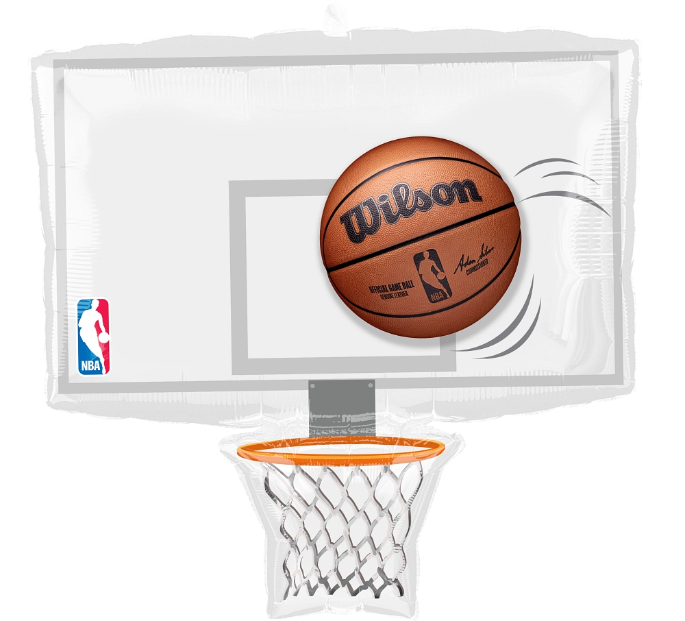 5 Balloon Bouquet: NBA Wilson Basketball – Playful Minds