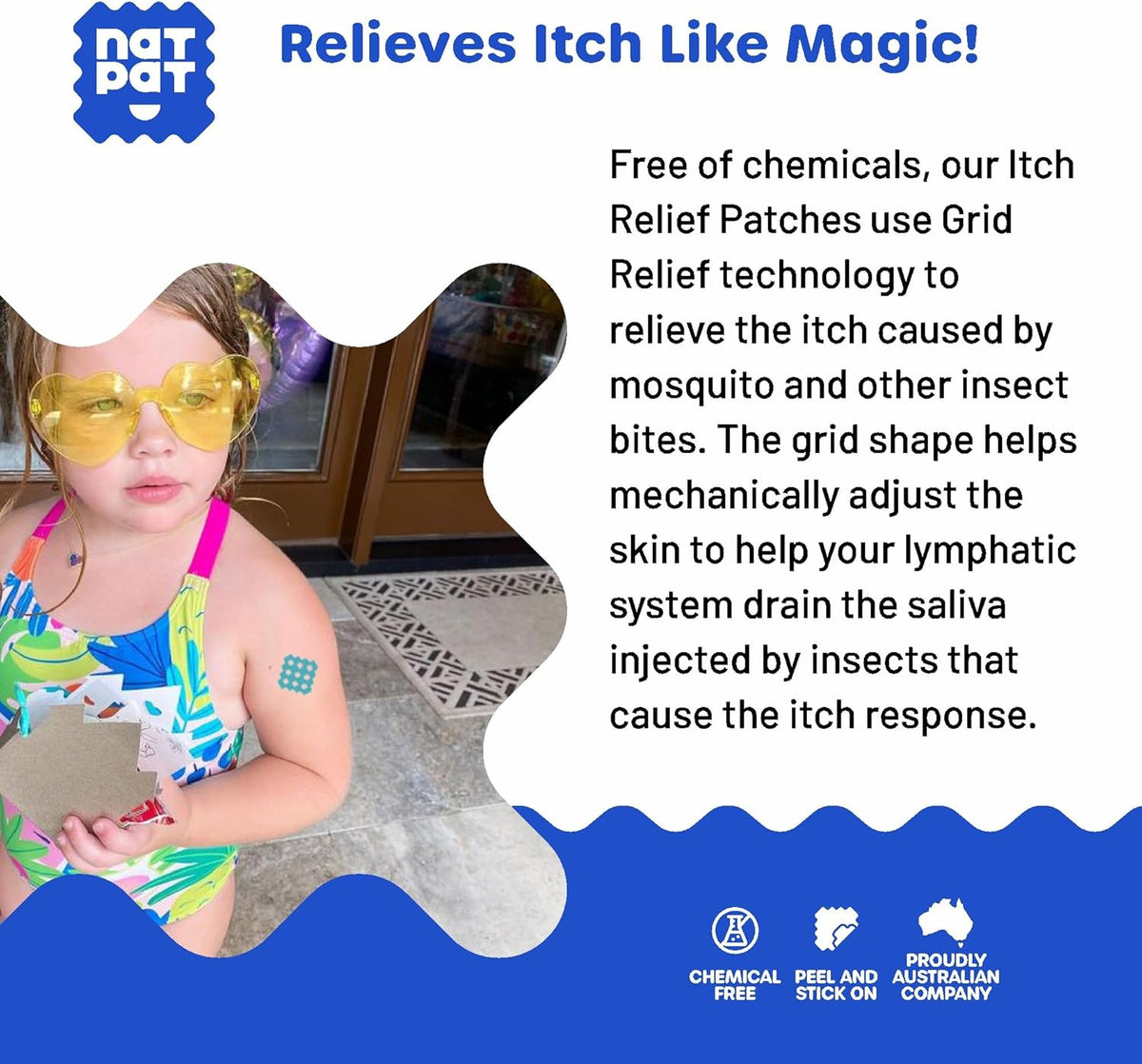 NatPat: Magic Patch Itch Relief Stickers - Ages 0+ – Playful Minds