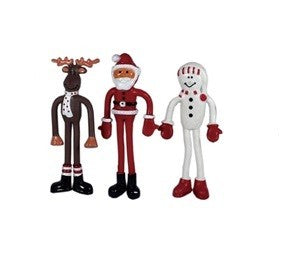 Loot: Bendable Christmas Characters: Assorted - Ages 3+ – Playful Minds
