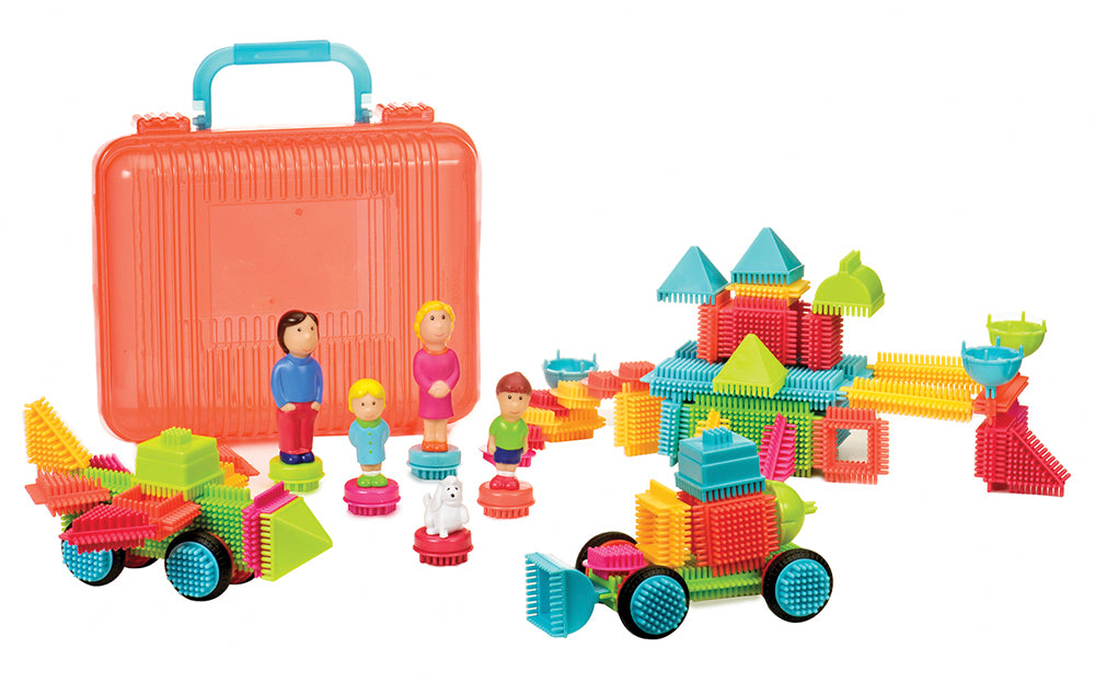 Bristle Blocks - 85 Piece Big Value Case - Ages 2+ – Playful Minds